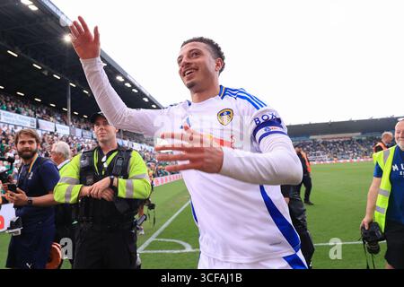 Ethan Ampadu of Leeds United in action during the Premier League match ...