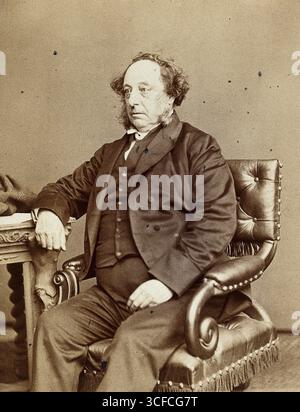 William Sands Cox. Photograph by Ernest Edwards, 1867 Stock Photo - Alamy