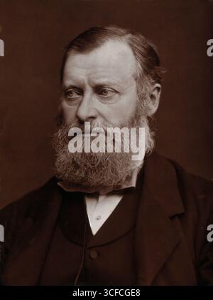 Portrait of a man with beard, William Edward Bartier, 1867 - 1890 ...