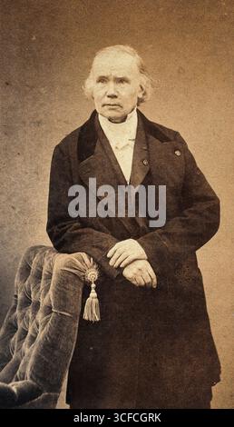 Portrait of Alfred Armand Louis Marie Velpeau (1795-1867), surgeon ...