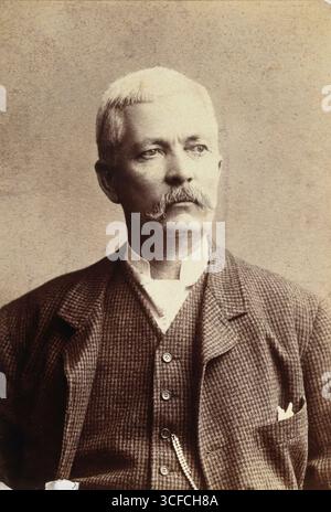 Photograph portrait of explorer and journalist Sir Henry Morton Stanley ...