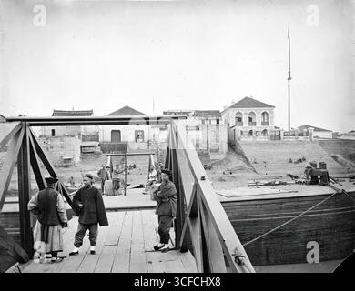 Kiukiang, Kiangsi province, China. Photograph, 1981, from a negative by ...