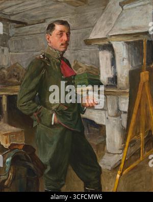 Self Portrait in the Trenches Janowski, Stanisław (1866 1942 Stock ...