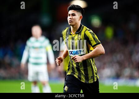 Kairat's Dastan Satpayev during the Uefa Champions League soccer match ...