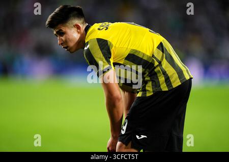 Kairat's Dastan Satpayev during the Uefa Champions League soccer match ...