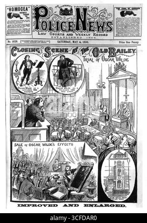 The Trial of Oscar Wilde Stock Photo - Alamy