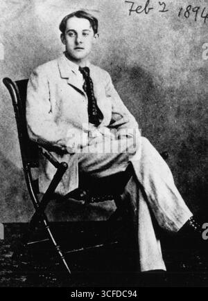 Lord Alfred Bruce Douglas (1870-1945) writer, with Oscar Wilde in 1894 ...