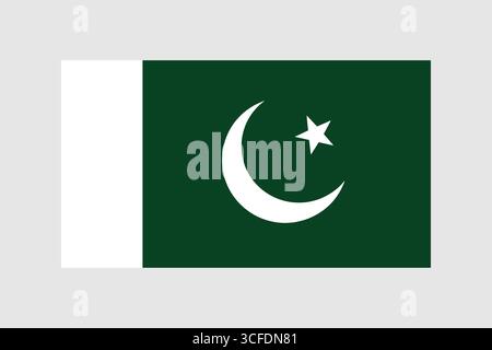 Pakistan flag icon vector. Pakistan national flag. Pakistan flag Stock ...