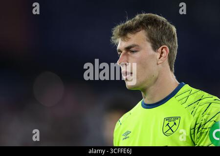 Mads Hermansen of West Ham United during the Emirates FA Cup Third ...