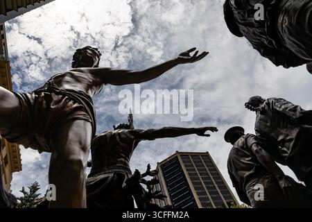 ANZAC Square Brisbane contains the Shrine of Remembrance and various ...