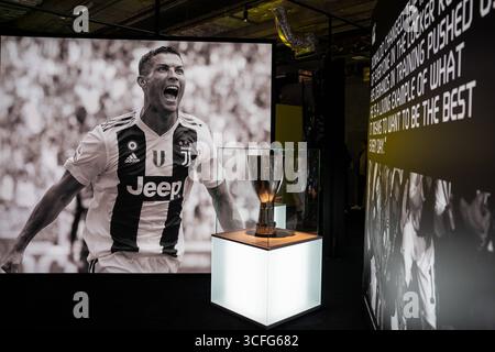 Hong Kong CR7 Life Museum Wax sculptures of the Portuguese soccer ...