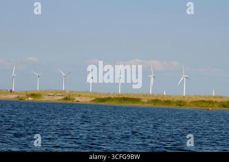 Amager/Copenhagen/ Denmark/02 August 2024/Wind turbine wind power ...