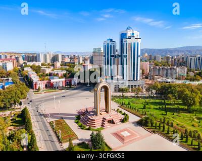 Aerial view of Tajikistan Stock Photo - Alamy