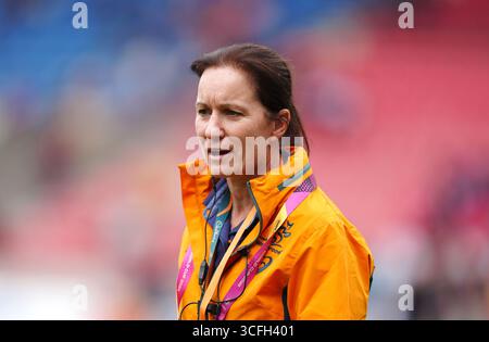 Australia Head Coach Joanne Yapp during the Women's Rugby World Cup ...