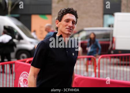 Keith Andrews manager of Brentford arrives during the Premier League ...