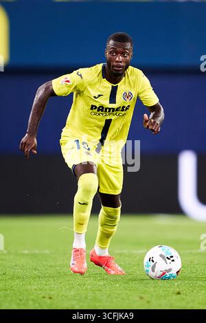 Nicolas Pepe of Villarreal CF during the La Liga EA Sports match ...