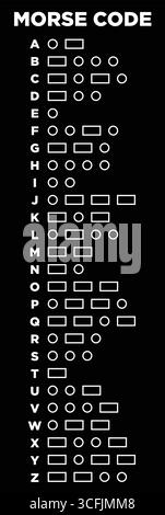 alphabet letter morse code design Stock Vector Image & Art - Alamy