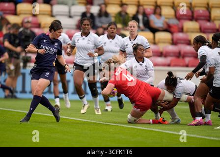 Sophie de Goede of Canada during the group B match at the 2025 Women's ...