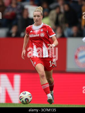 Alara Sehitler (FC FC Bayern Munich Women, #14) during her goal [goal ...