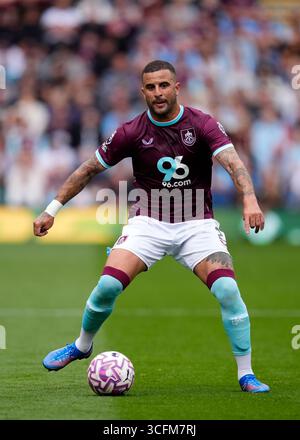 Kyle Walker of Burnley during the Premier League match West Ham United ...