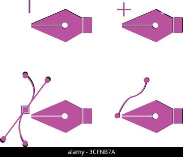 Tutorial icons set Stock Vector Image & Art - Alamy