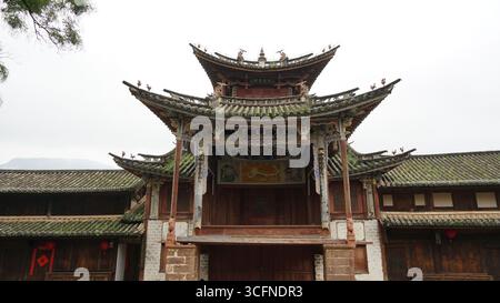 Shaxi Ancient Town, Yunnan, China Stock Photo - Alamy