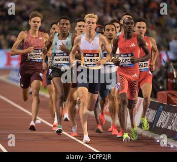 Niels Laros of the Netherlands competing in the Men's 1500m Final ...
