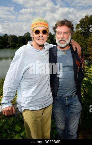 Jeremy Irons, Rufus Wainwright, amfAR Gala, Pressetermin, Schloß ...