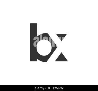 BX B X initial logo | initial based abstract modern minimal creative ...