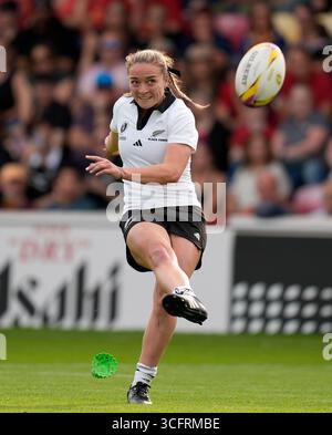 New Zealand's Renee Holmes during the Women's Rugby World Cup 2025 pool ...