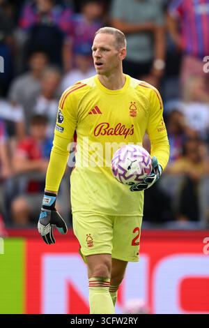 Matz Sels, Nottingham Forest goalkeeper during the Premier League match ...