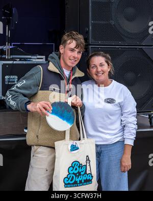 Stand Up Paddleboarding (SUP) winners at the Big Dippa 2025 race with ...