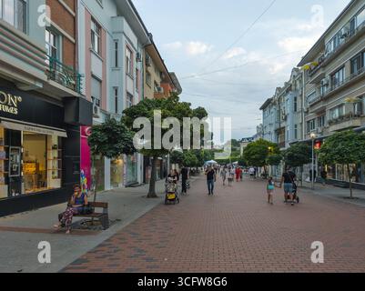 VARNA, BULGARIA - JULY 17, 2025: Summer Panorama of The center of City ...