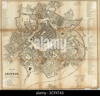 Leipzig Map, Leipzig Art, Leipzig Stadtplan, Leipzig Plan, Map of ...