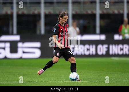 Luka Modric of Ac Milan in action during the Serie A football match ...