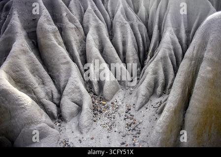 Valley of the Ghosts, Grey Desert, Tatacoa Desert, Colombia Stock Photo ...