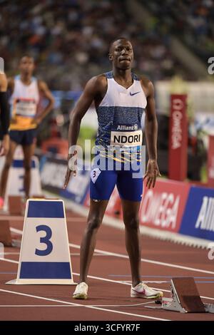 Bayapo NDORI of Botswana in the Men's 400m Heats at the World Athletics ...