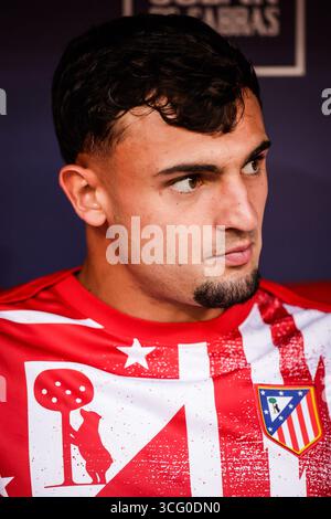 Marc Pubill of Atletico de Madrid during the La Liga EA Sport match ...