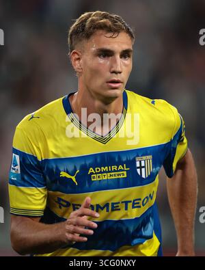 Mateo Pellegrino of Parma Calcio during US Lecce vs Parma Calcio ...