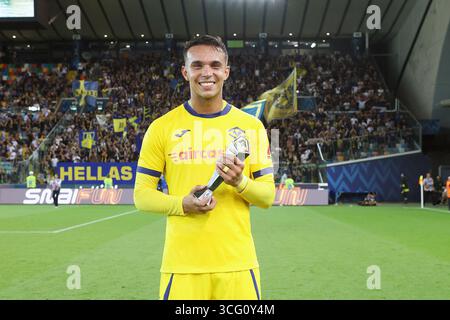 Verona's Giovane during the Serie A Enilive soccer match between SS ...