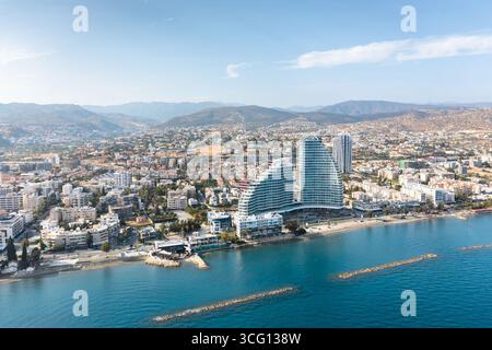 Modern apartment buildings along the coastal area of Sliema, Malta ...