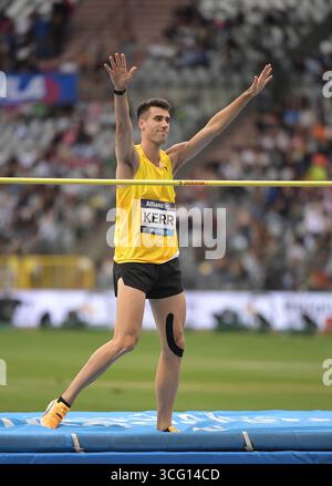Hamish Kerr of New Zealand competing in the Men's High Jump Final ...
