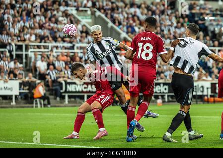Bruno Guimarães Of Newcastle United scores a GOAL 2-1 during the ...