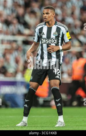 Malick Thiaw of Newcastle United during the Premier League match ...