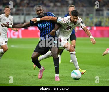 Inter Milan's Marcus Thuram during the Uefa Champions League soccer ...