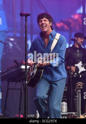 Tucker Pillsbury, aka Role Model, performs during weekend two of the ...