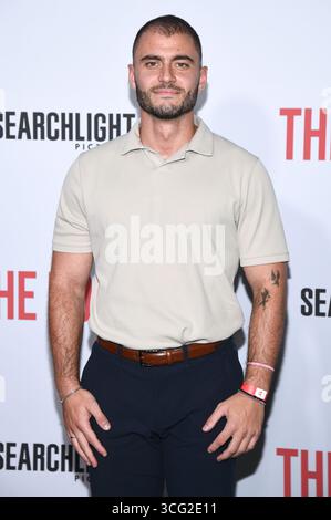 George Carmi attends the premiere of "The Roses" at Hudson Theater on Monday, Aug. 25, 2025, in ...