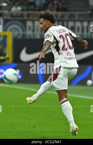 Valentino Lazaro of Torino FC during Serie A 2024/25 match between ...