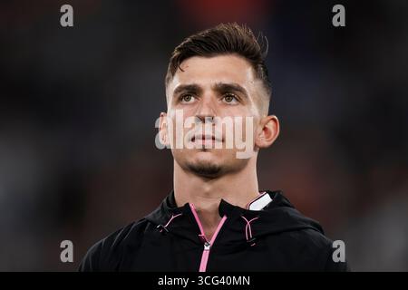 Francisco Conceicao of Juventus FC looks on prior to the Serie A ...