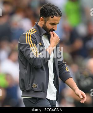 Ruben Amorim (Man Utd manager) after the second Forest goal (2-1) at ...